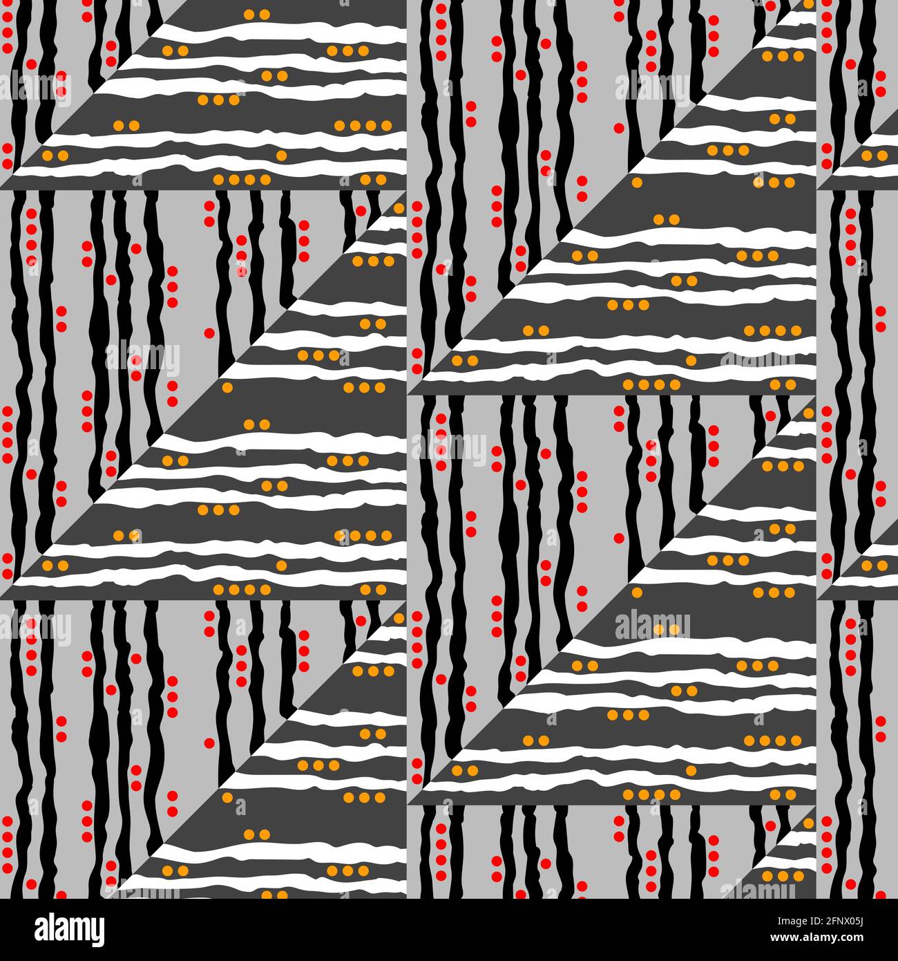 Inverted triangle pattern Stock Vector Images - Alamy