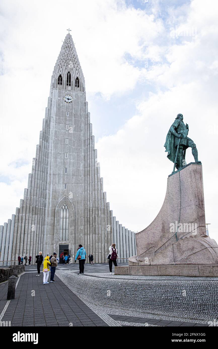 Hallgrimskirkja church, Reykjavik, Iceland Stock Photo - Alamy
