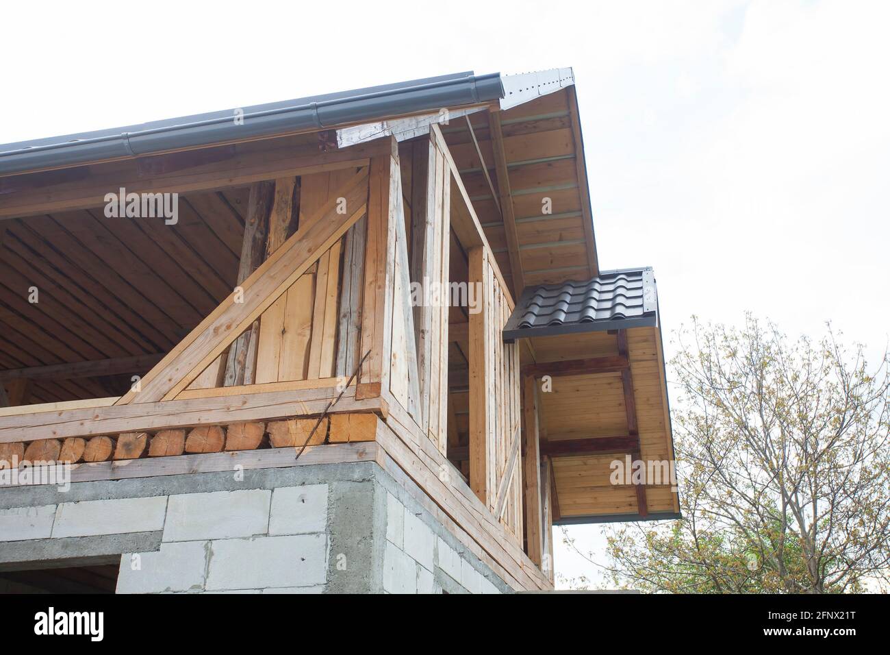 new house construction, site of building Stock Photo - Alamy
