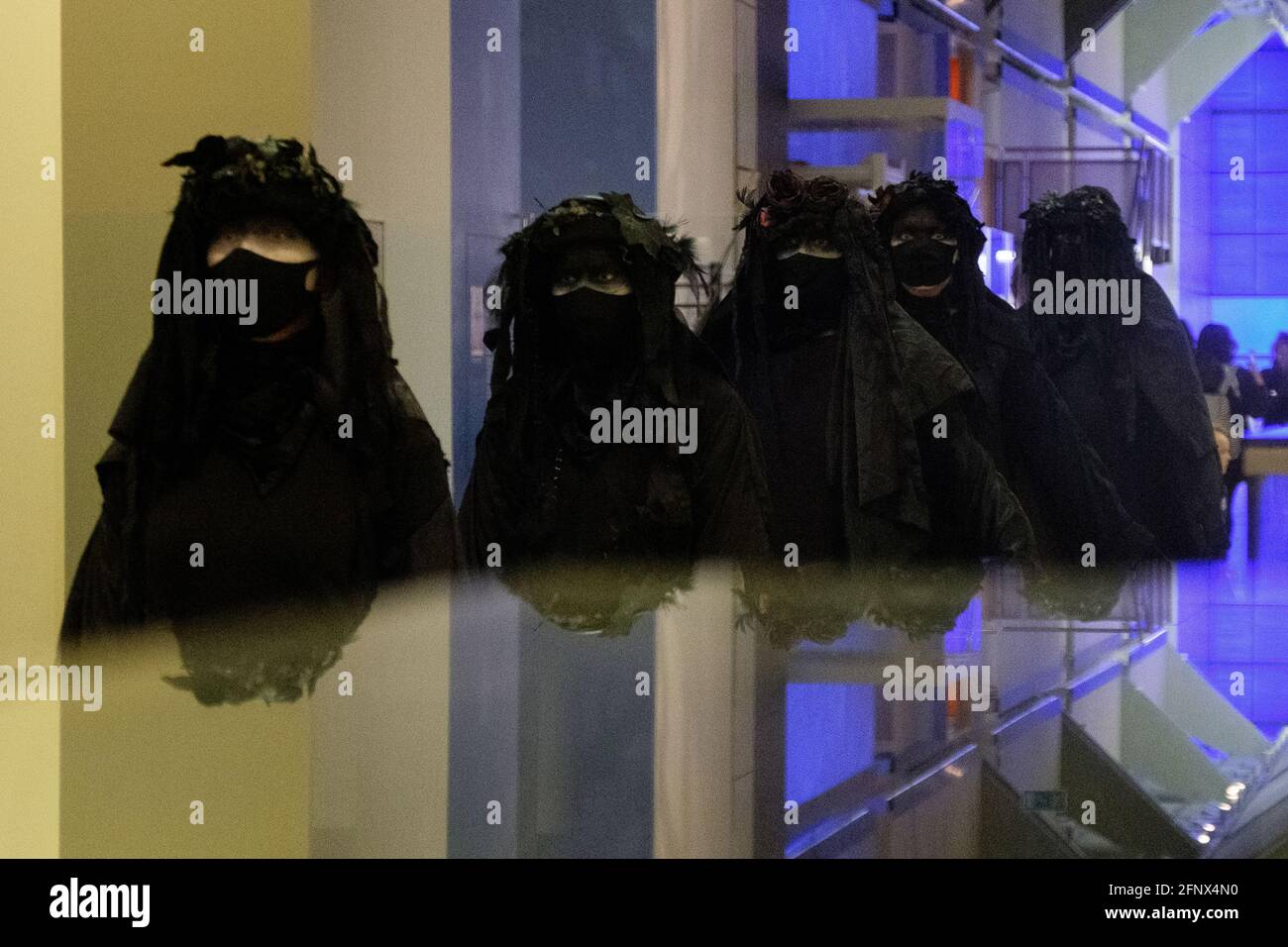 London, UK. 19th May, 2021. Extinction Rebellion protest at the Science ...