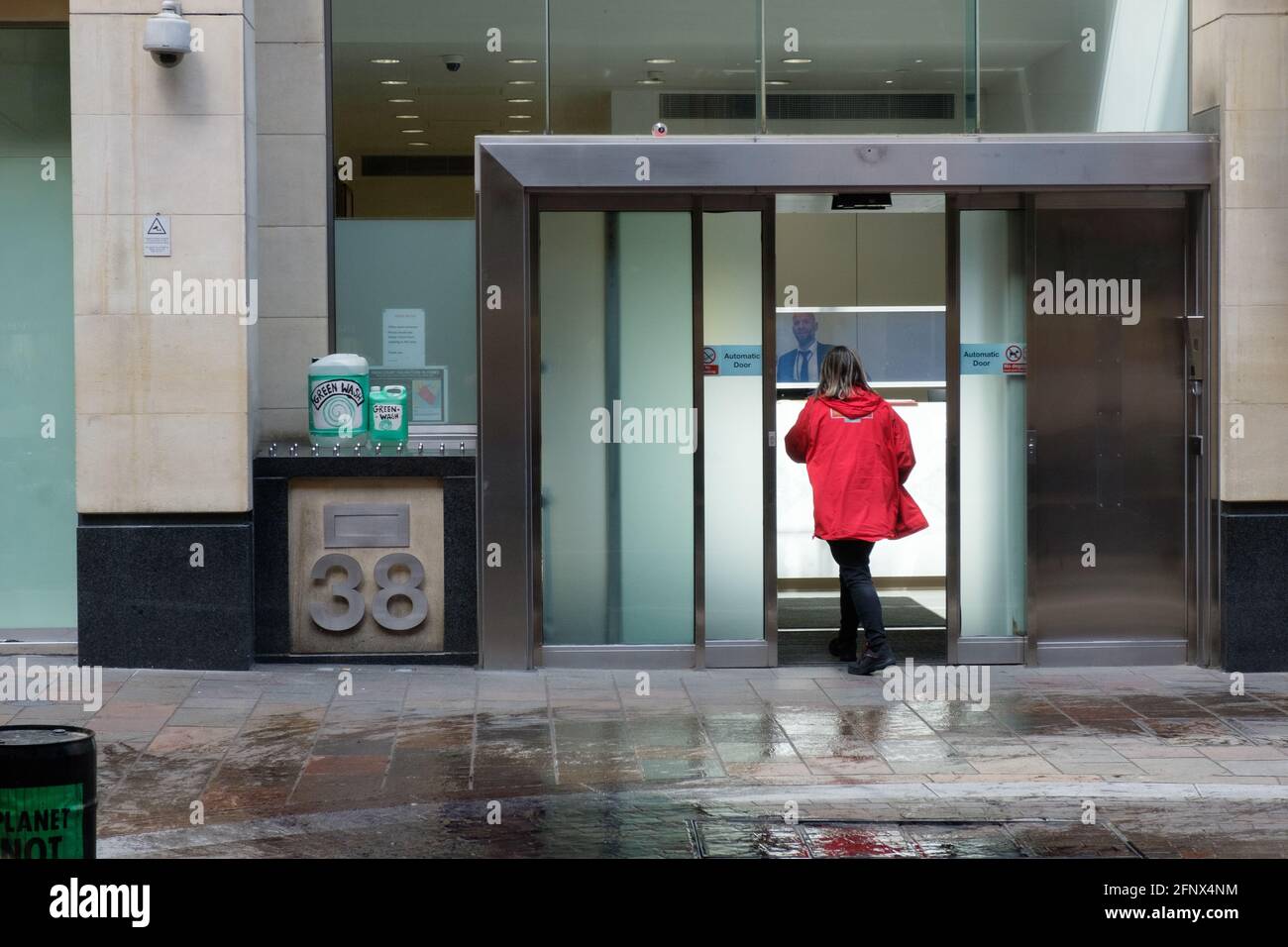 London, UK. 19th May, 2021. Extinction Rebellion protest at the Science ...