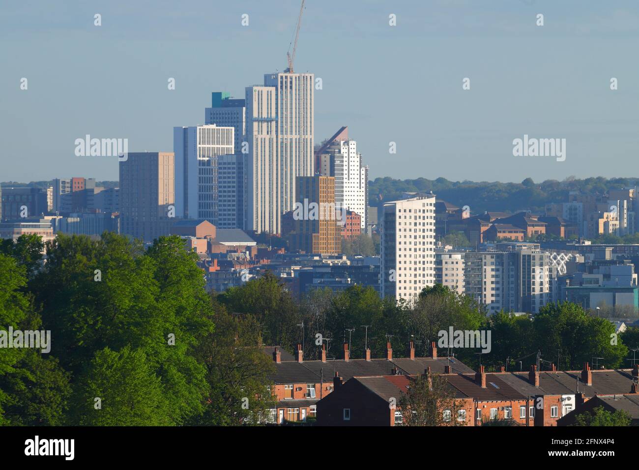 Arena Village dominates Leeds skyline as tall buildings begin to take ...