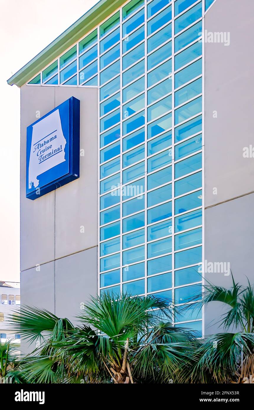 The Alabama Cruise Terminal is pictured, May 14, 2021, in Mobile ...