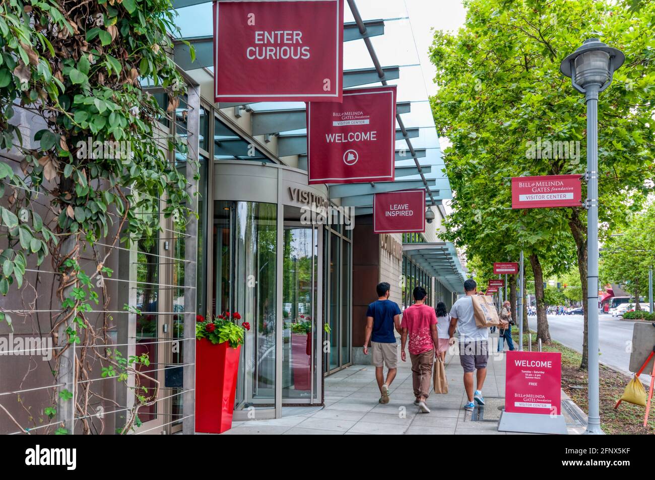 The Bill & Melinda Gates Foundation Visitor Centre in Seattle Stock ...