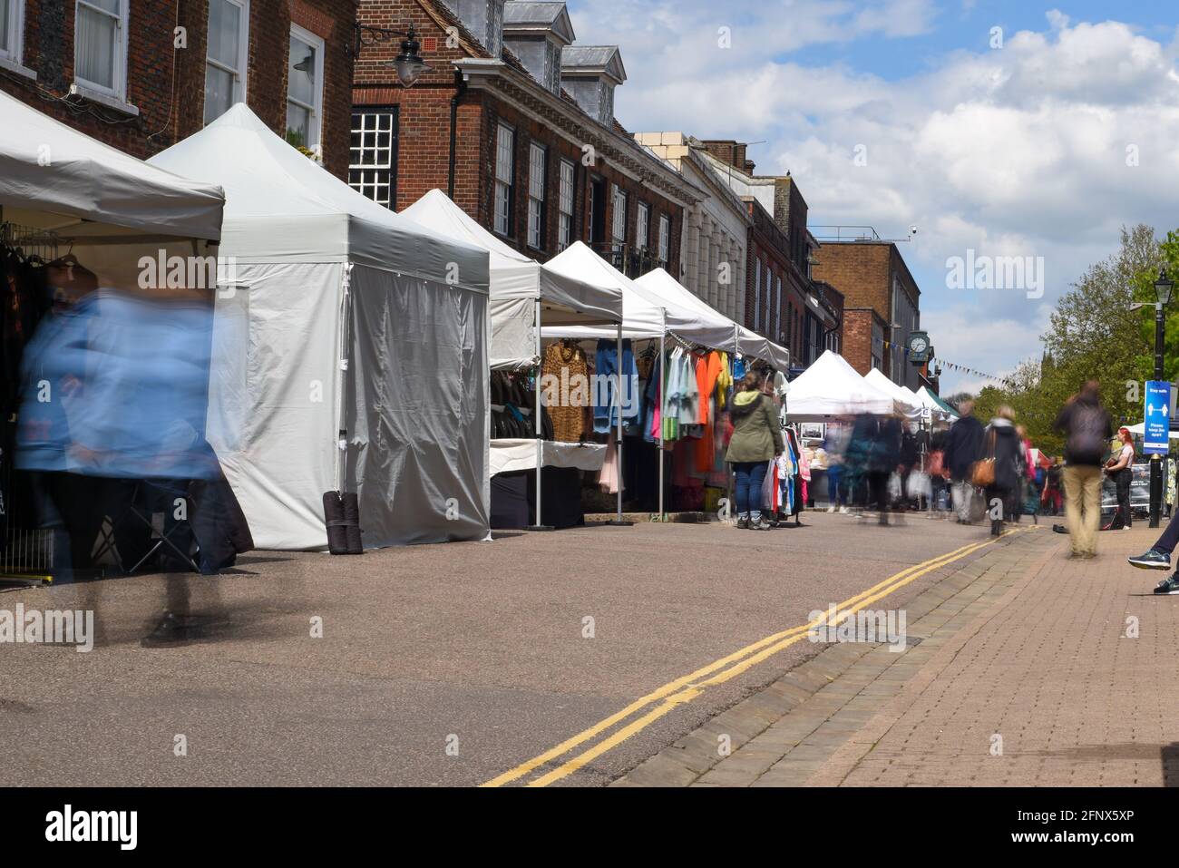 St albans street market hi-res stock photography and images - Alamy
