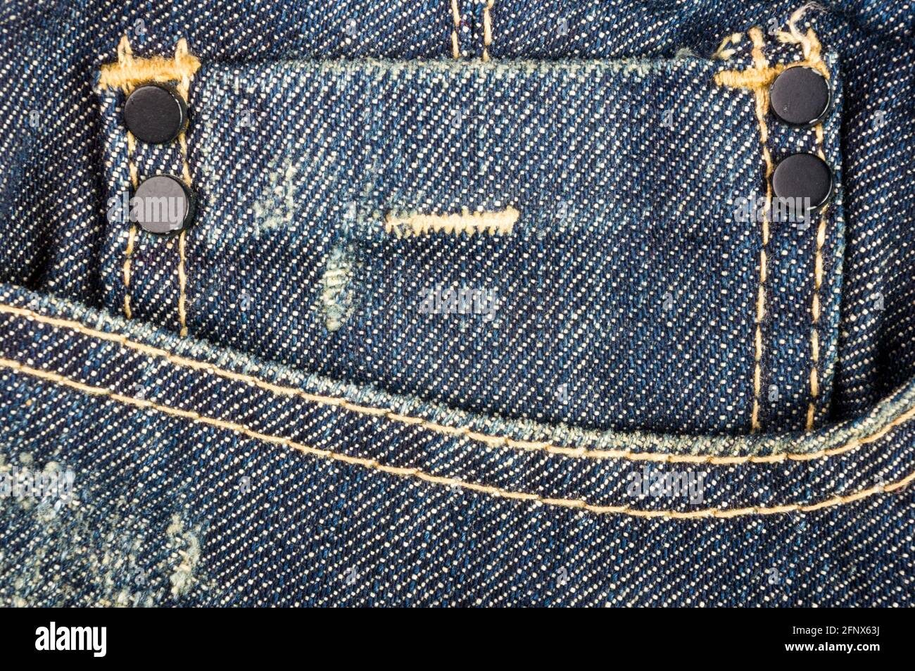 clothing items blue washed faded jeans cotton fabric texture with seams ...