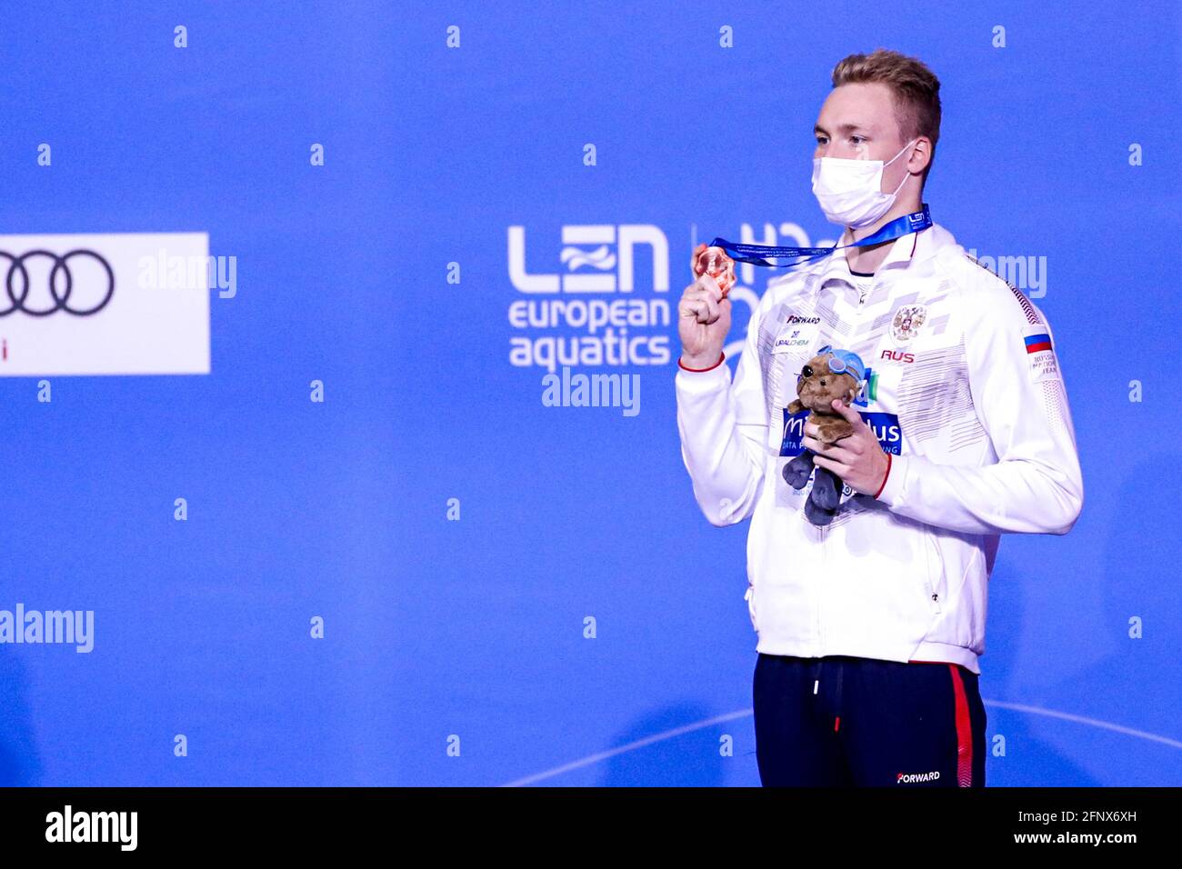 BUDAPEST, HUNGARY - MAY 19: Andrei Minakov of Russia winner of the ...