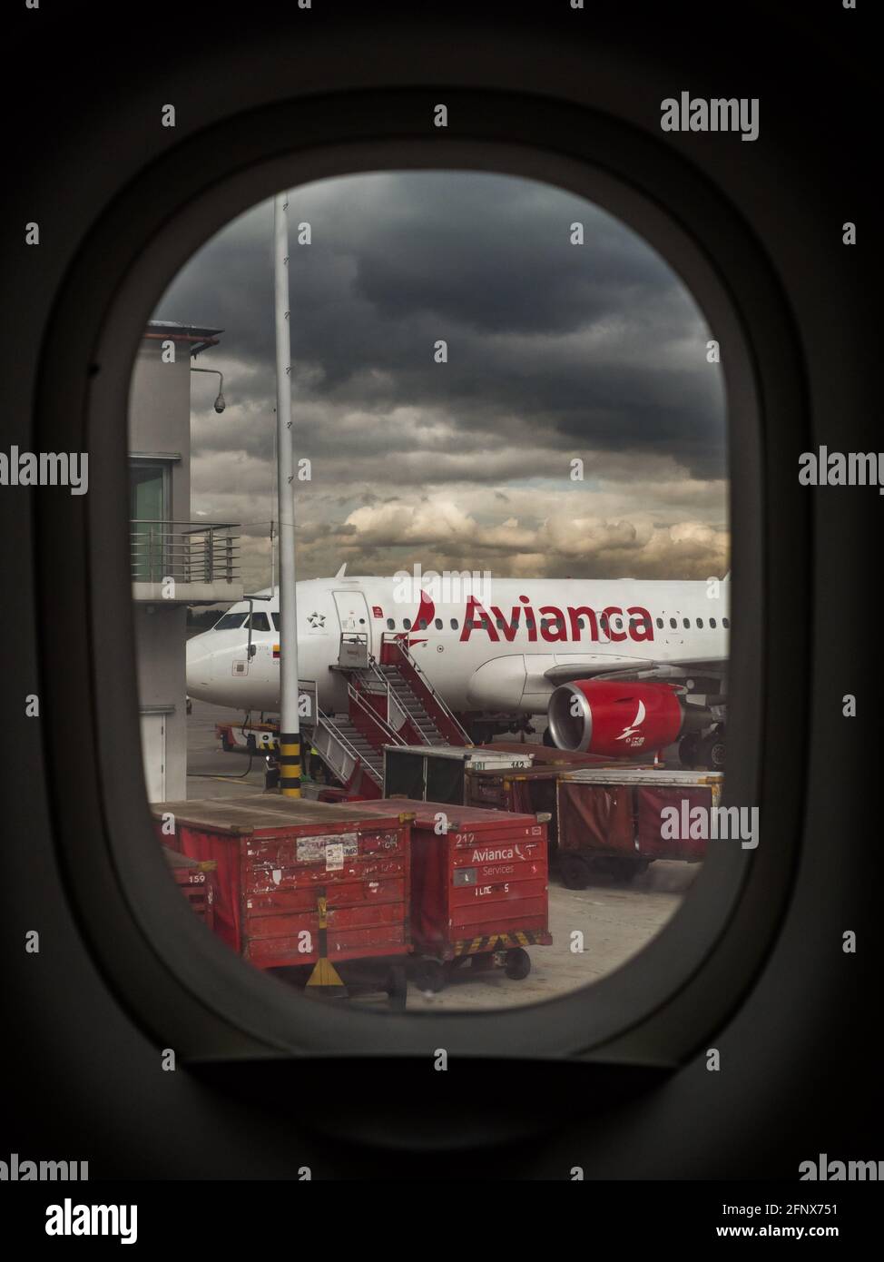 Bogota, Colombia - September, 2019: Airplane of airline Avianca and ...