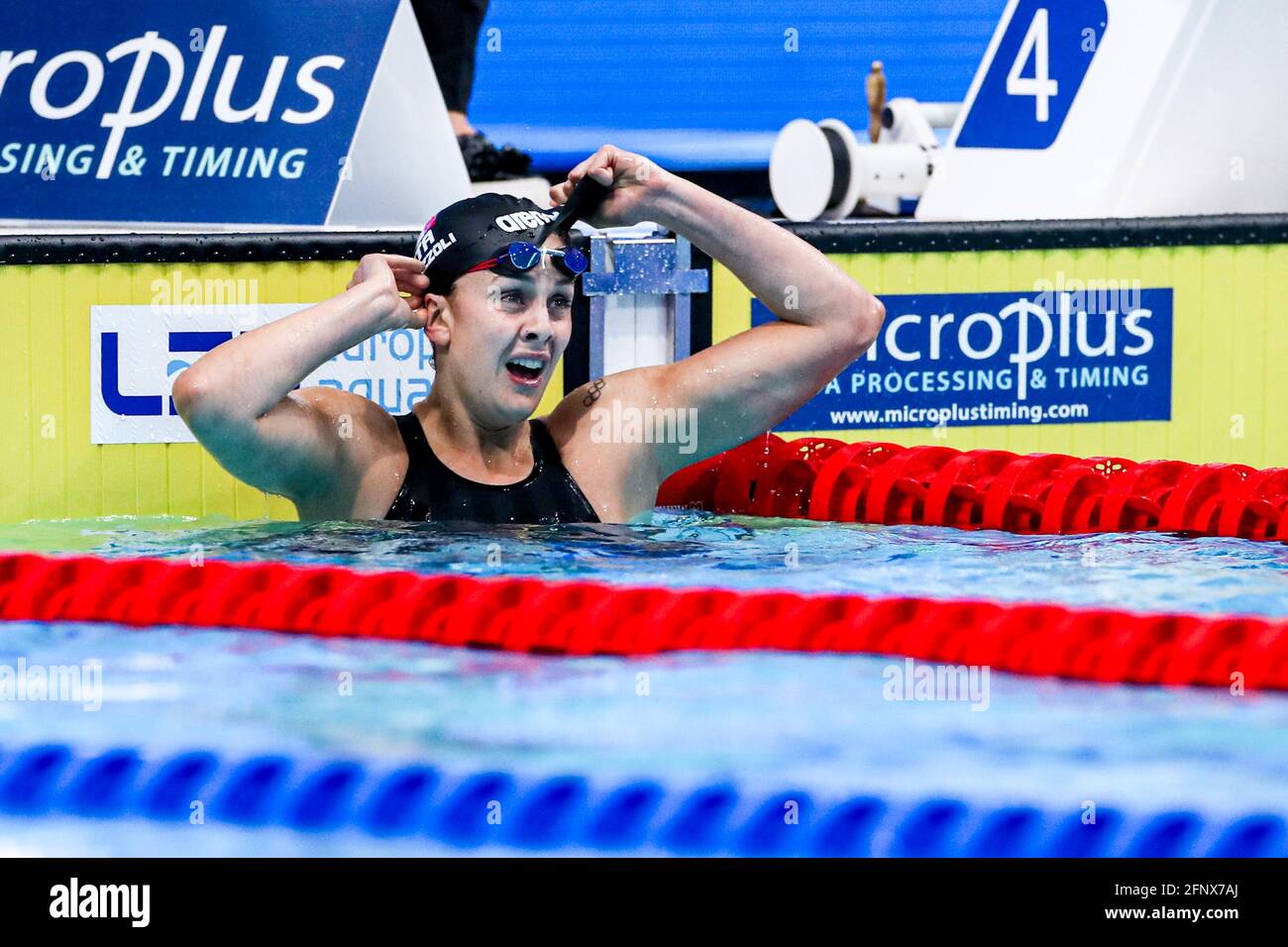 BUDAPEST, HUNGARY - MAY 19: Martina Carraro of Italy competing at the ...