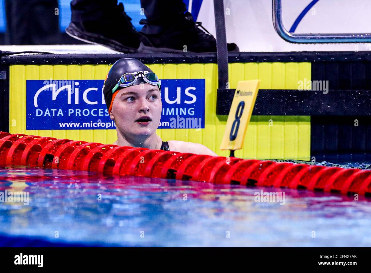 BUDAPEST, HUNGARY - MAY 19: Mona Mc Sharry of Ireland competing at the ...