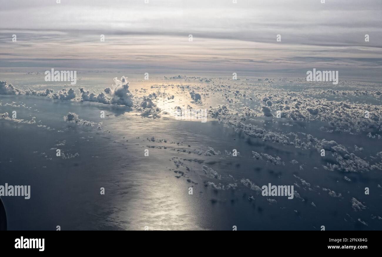 Cloud view from airplane Stock Photo - Alamy
