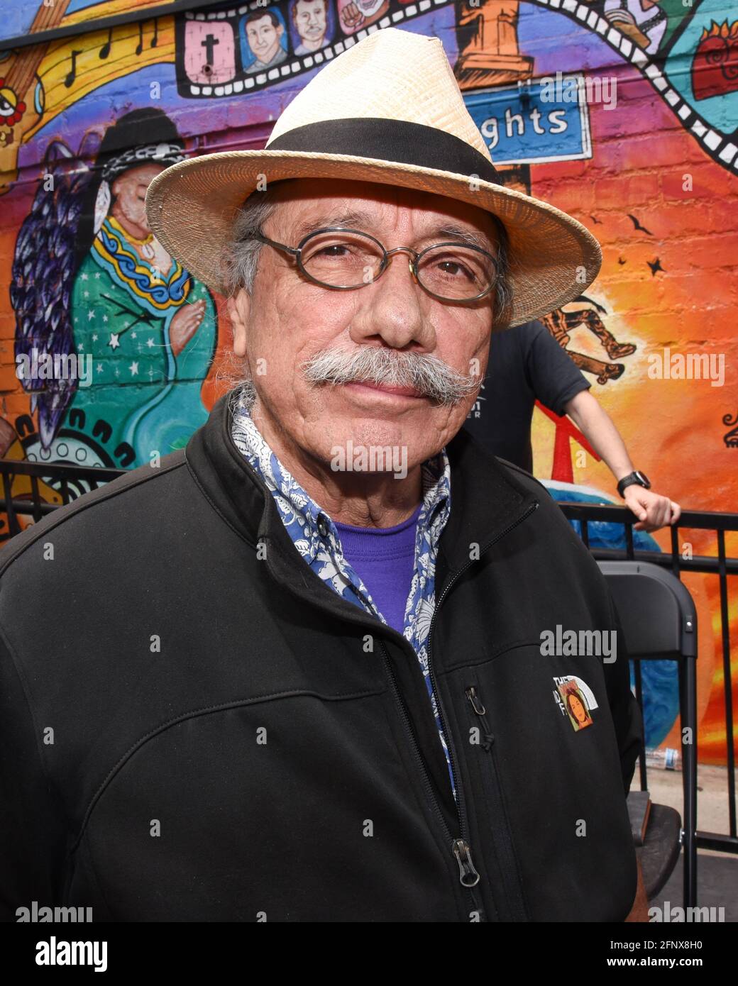 Boyle Heights, California, USA. 19th May, 2021. Edward James Olmos ...