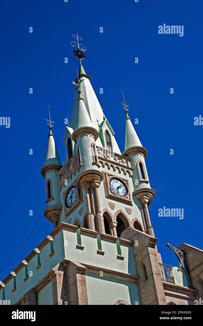 Castle tower, Fiscal Island, Rio de Janeiro, Brazil Stock Photo - Alamy