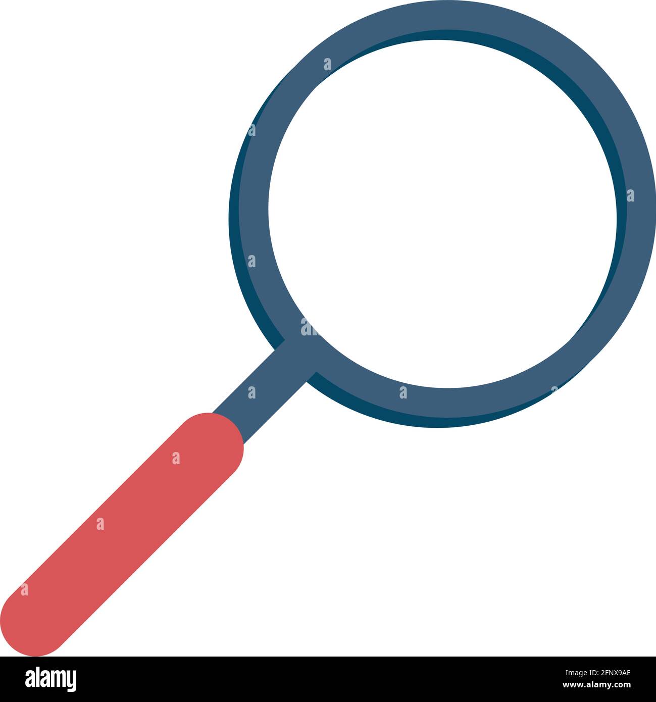 magnifying glass searching tool icon Stock Vector Image & Art - Alamy