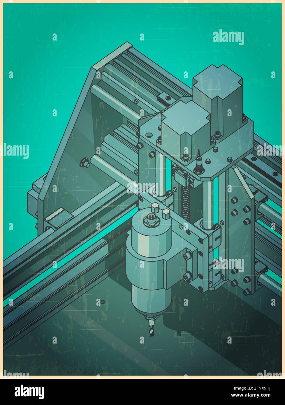 Robotic wood cutting hi-res stock photography and images - Alamy