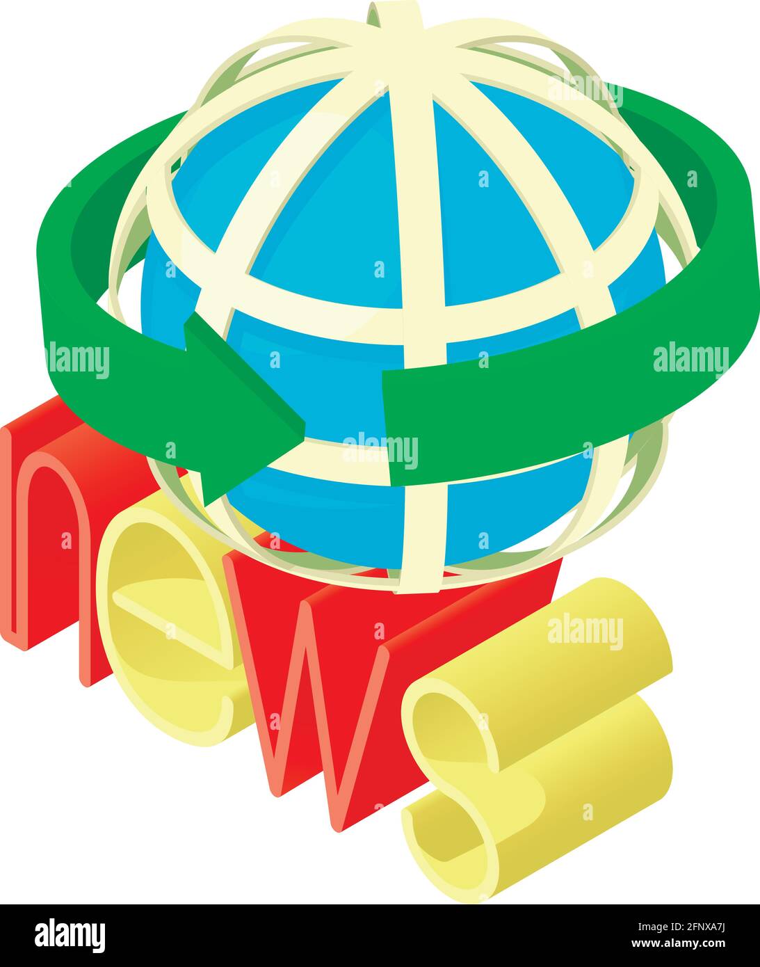 News screensaver Stock Vector Images - Alamy