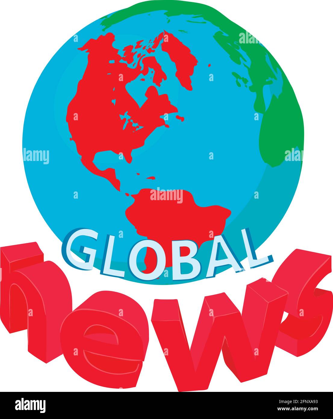 News screensaver Stock Vector Images - Alamy