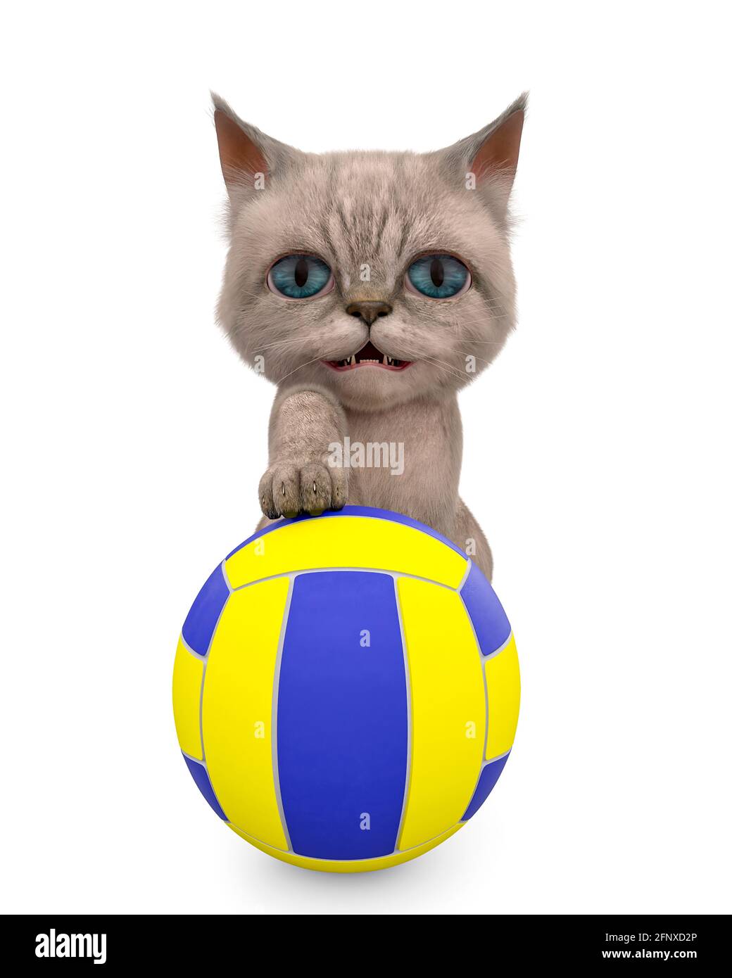 Animals Playing Volleyball