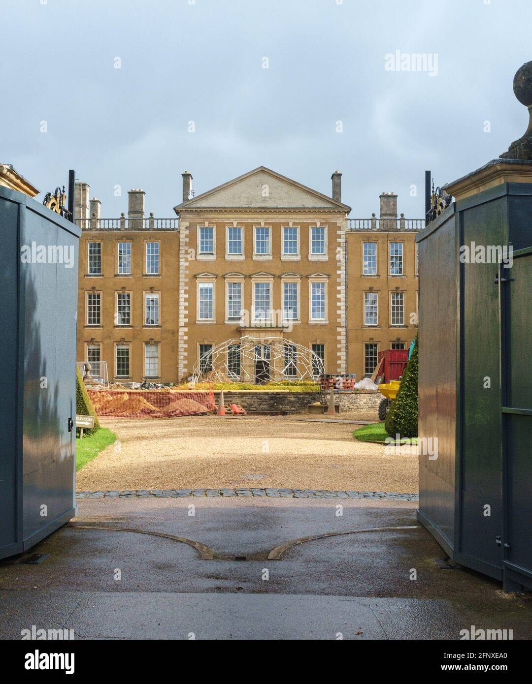 aynhoe park estate Stock Photo - Alamy