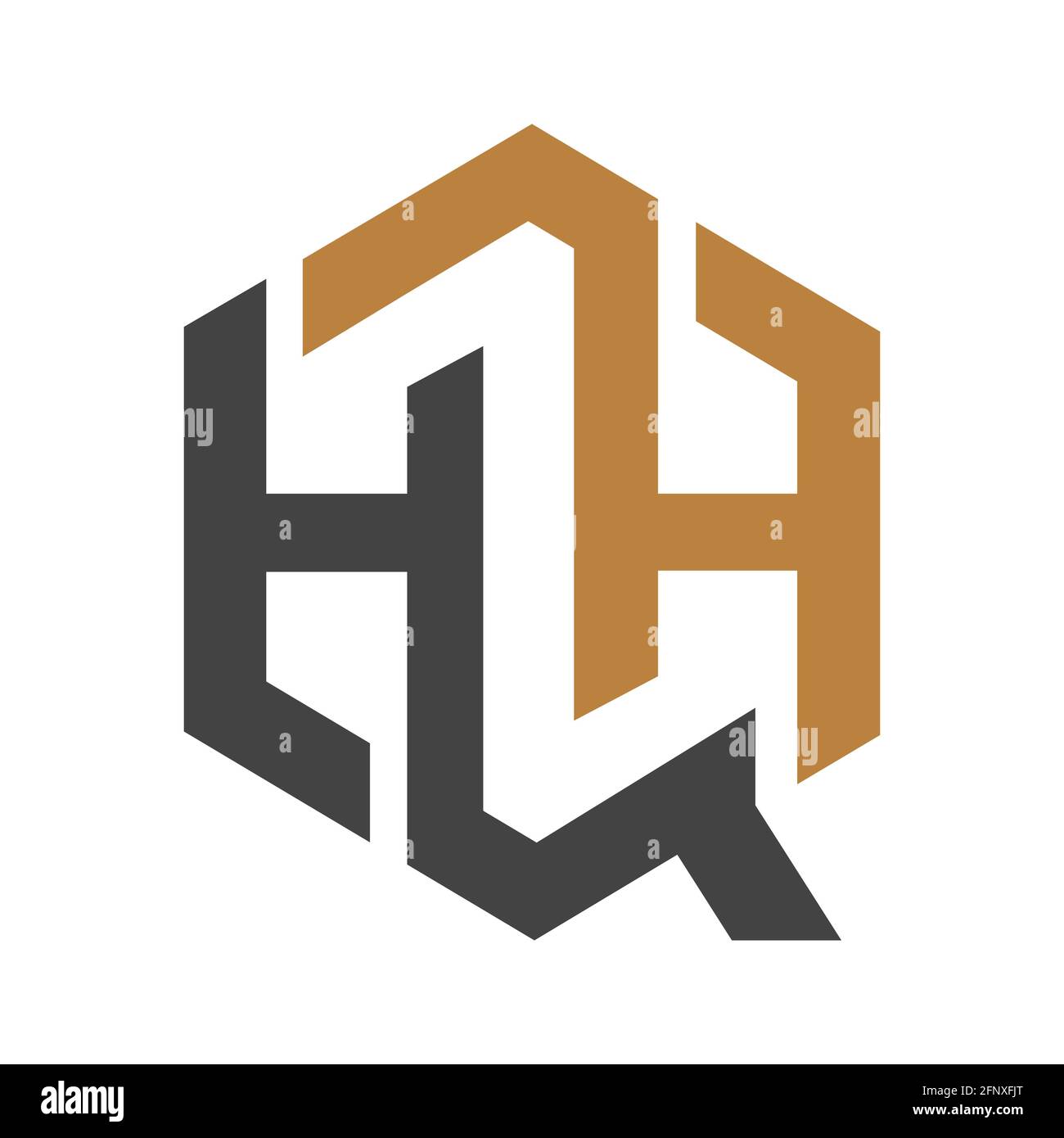 QH, HQ, Q AND H Abstract initial monogram letter alphabet logo design ...