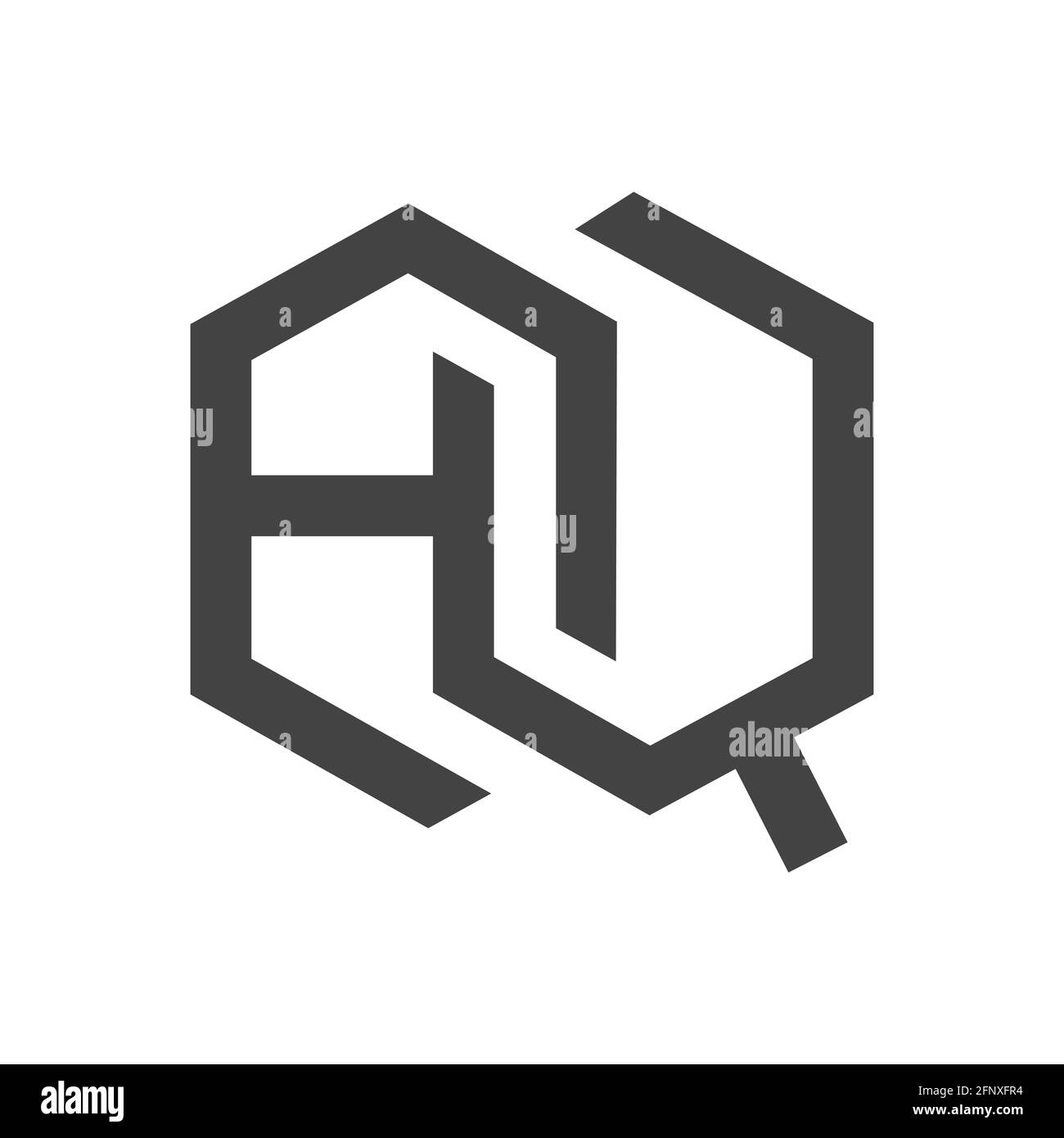 QH, HQ, Q AND H Abstract initial monogram letter alphabet logo design Stock Vector Image & Art ...