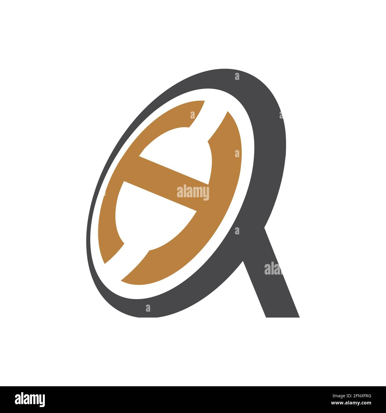 QH, HQ, Q AND H Abstract initial monogram letter alphabet logo design ...