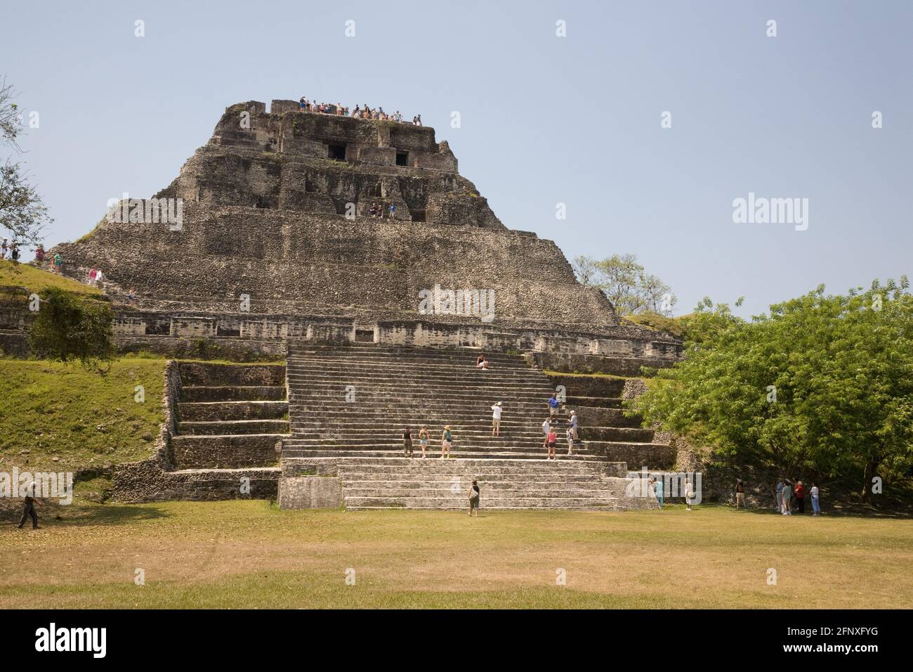 The Mayan ruins of Xunantunich, The Stone Maiden, or Lady of the Rocks ...