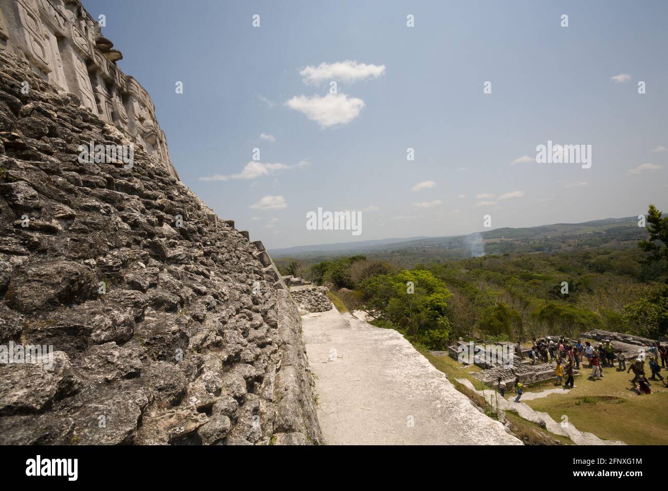 The Mayan ruins of Xunantunich, The Stone Maiden, or Lady of the Rocks ...