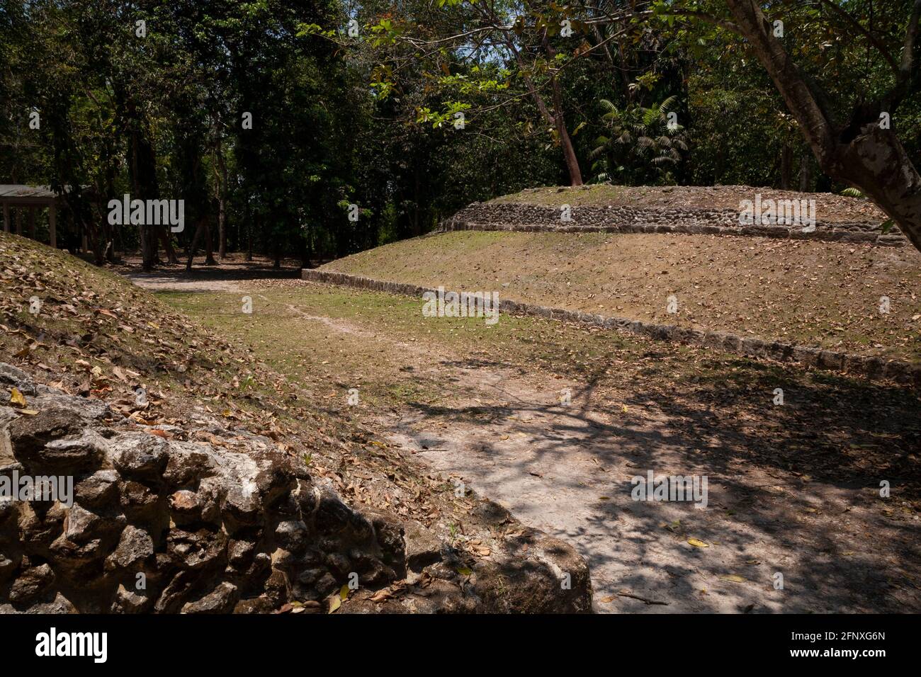 The Mayan ruins of Xunantunich, The Stone Maiden, or Lady of the Rocks ...