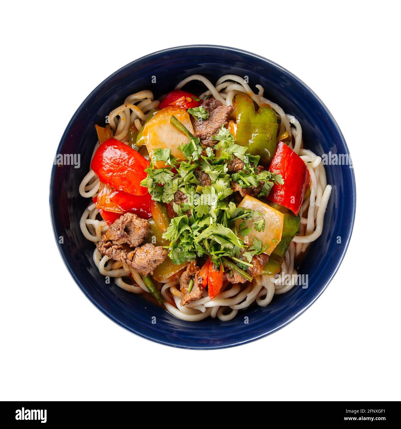 Noodles bowl lamb hi-res stock photography and images - Alamy
