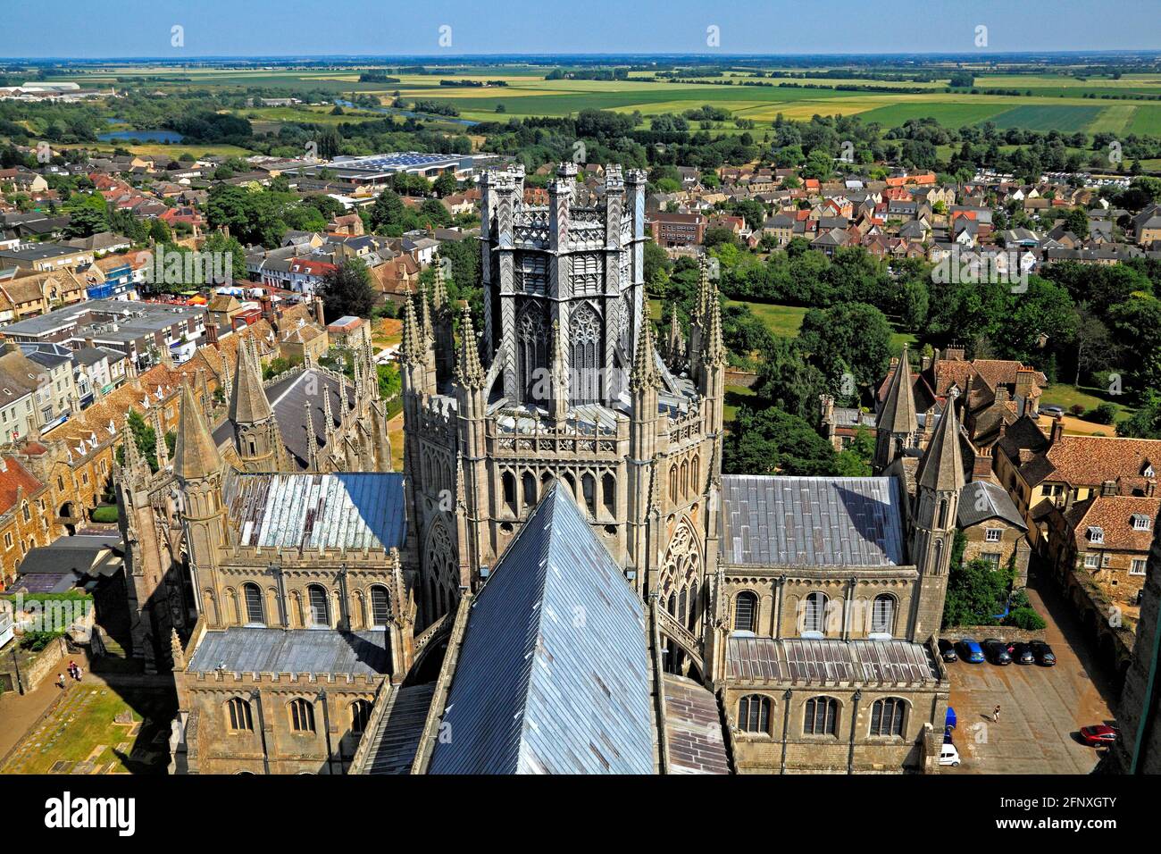 Octagon lantern tower ely cathedral hi-res stock photography and images ...