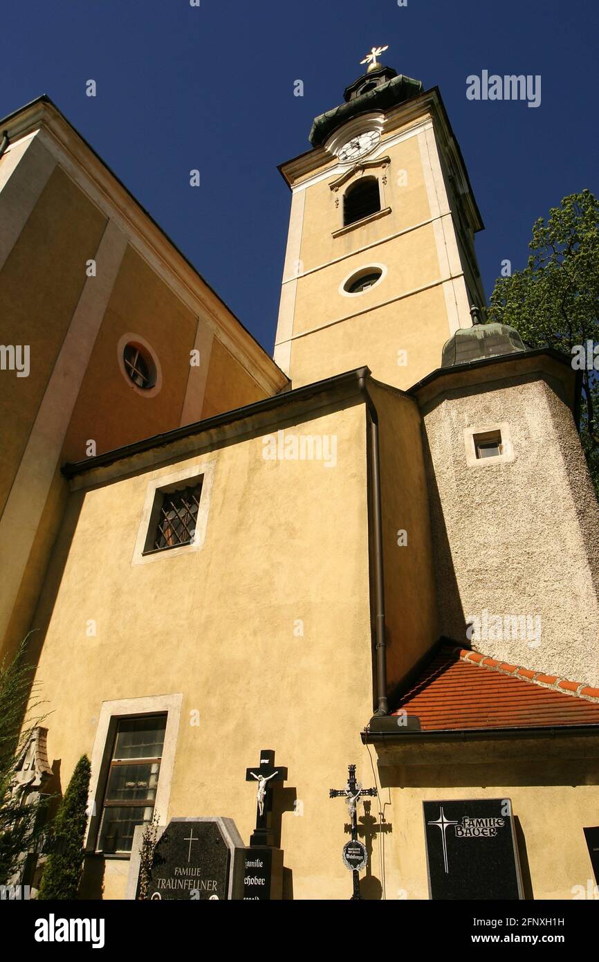 church of pilgrim Maria Trost, Austria, Kirchberg am Wagram Stock Photo ...