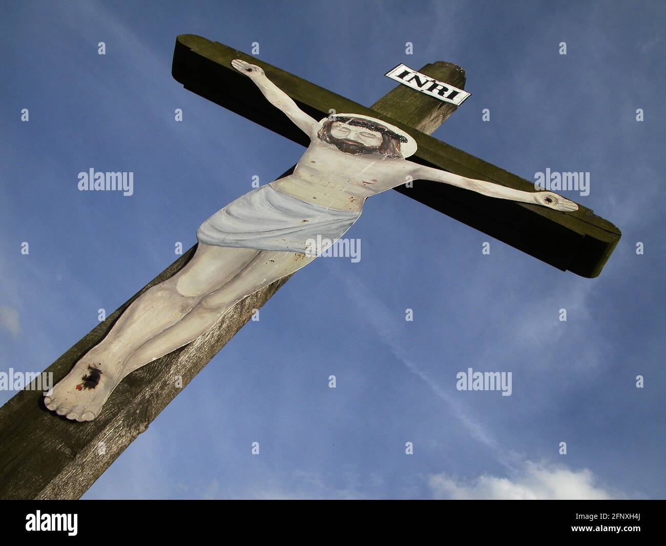 Crucifix symbolism hi-res stock photography and images - Alamy