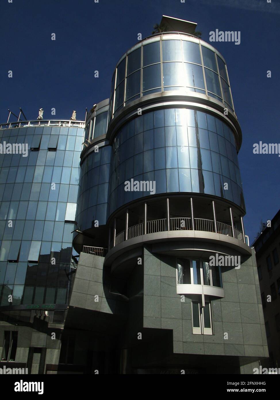 Haas House, Austria, Vienna Stock Photo - Alamy