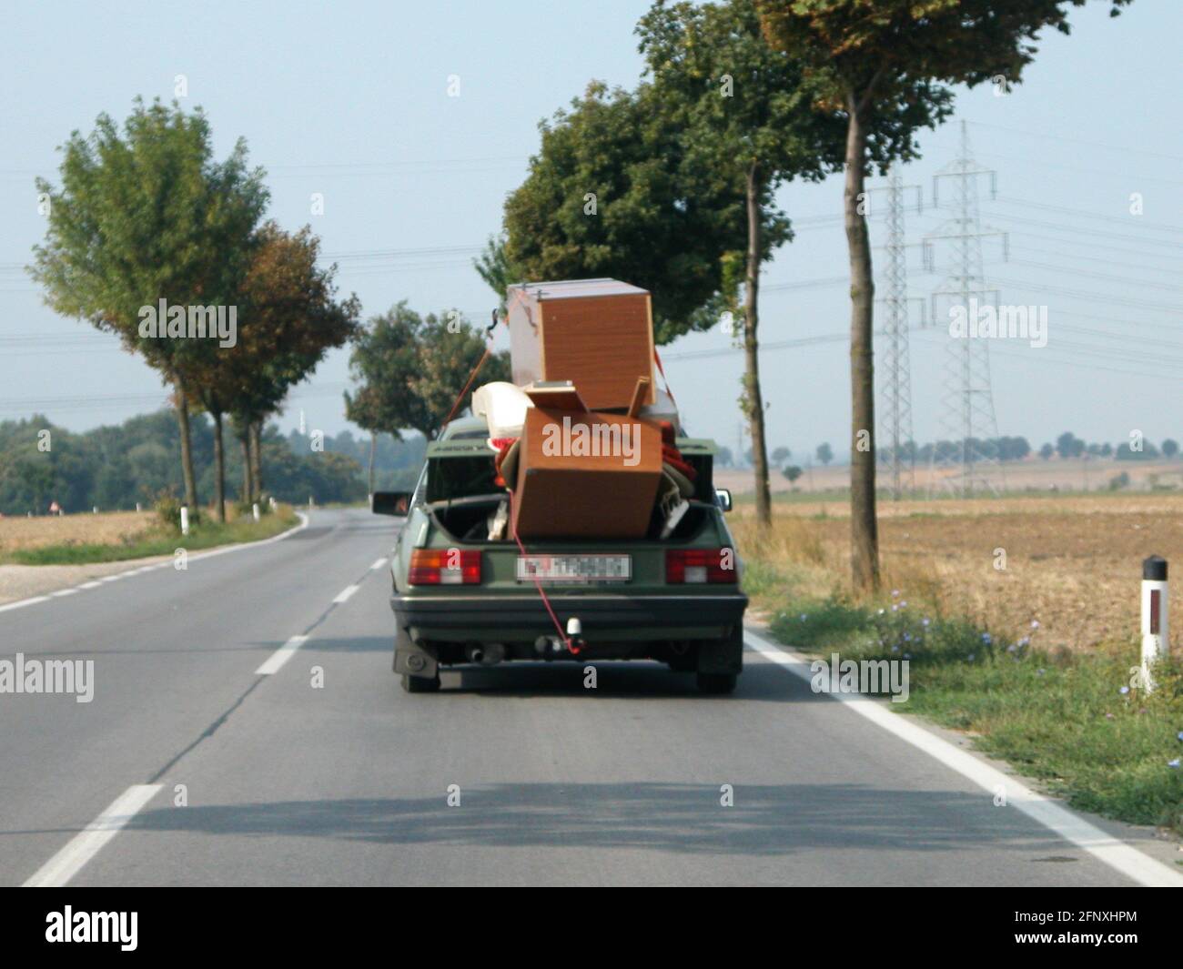 Overloaded vehicles are dangerous hi-res stock photography and images ...