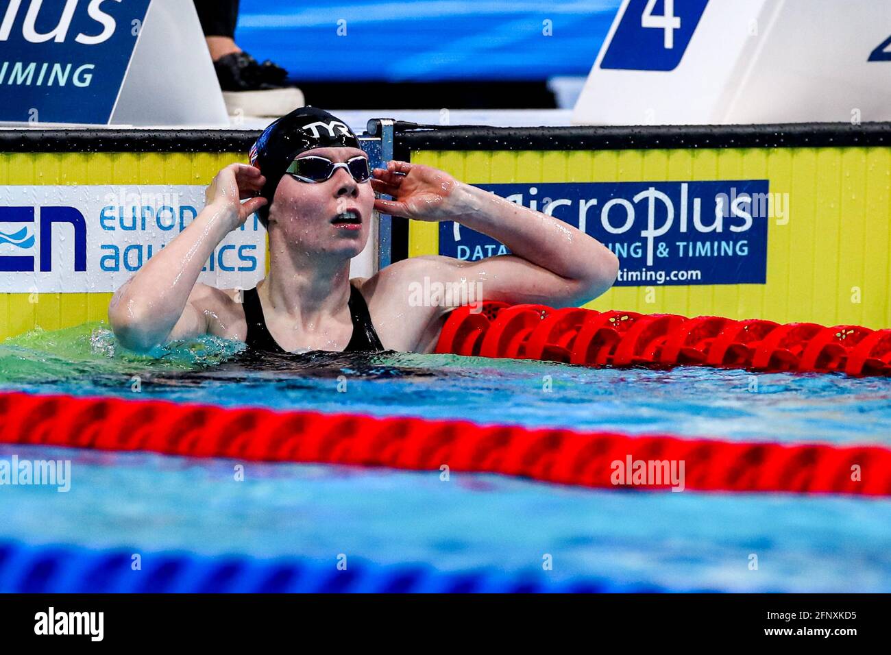 BUDAPEST, HUNGARY - MAY 19: Laura Kathleen Stephens of Great Britain ...