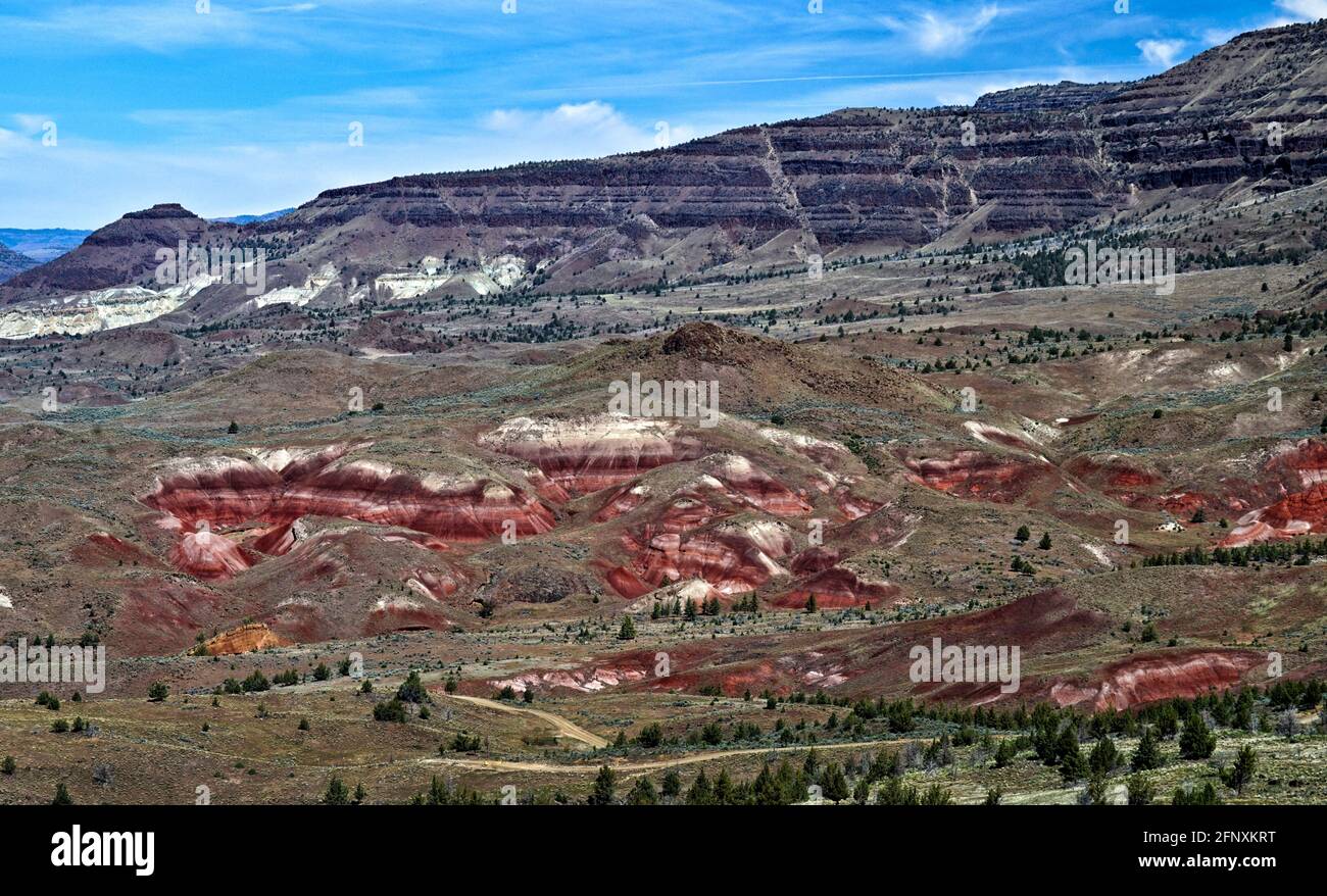 Sheep Rock Unit of John Day National Monument Stock Photo - Alamy