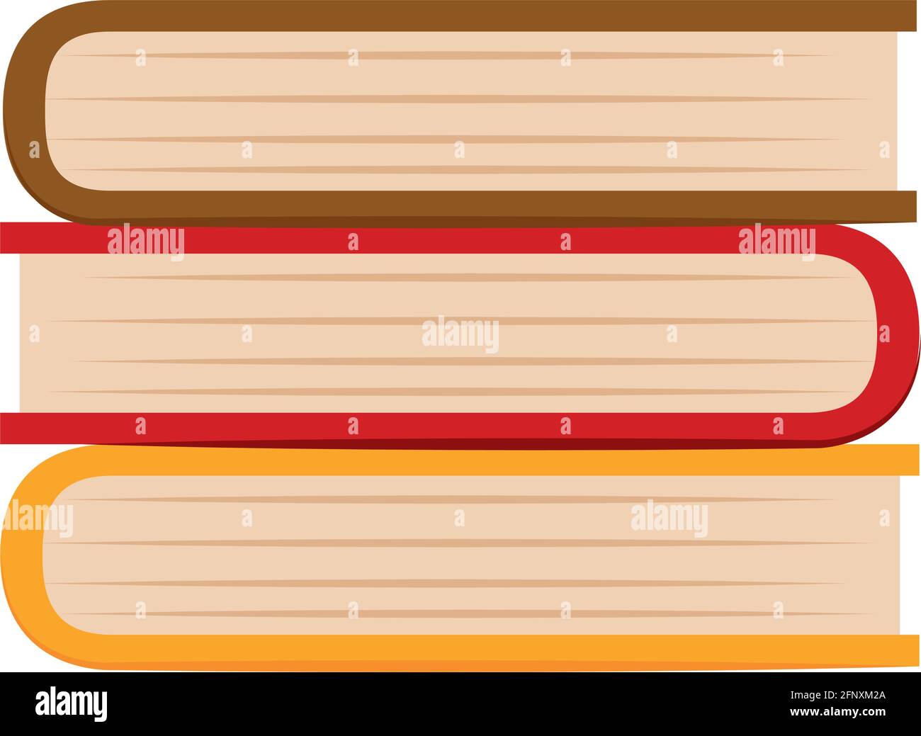 Isolated stacked books icon Back to school Vector illustration Stock ...