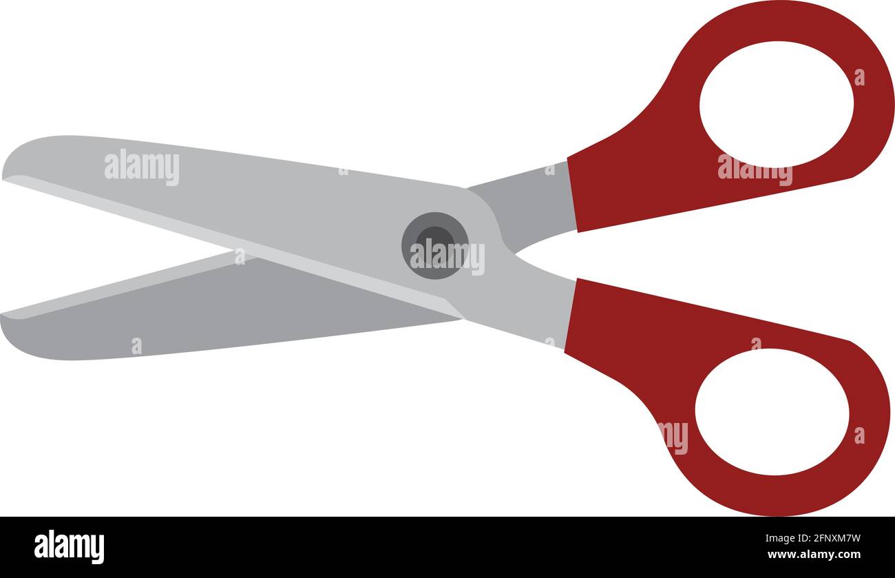 Isolated scissors icon School supplies Vector illustration Stock Vector ...