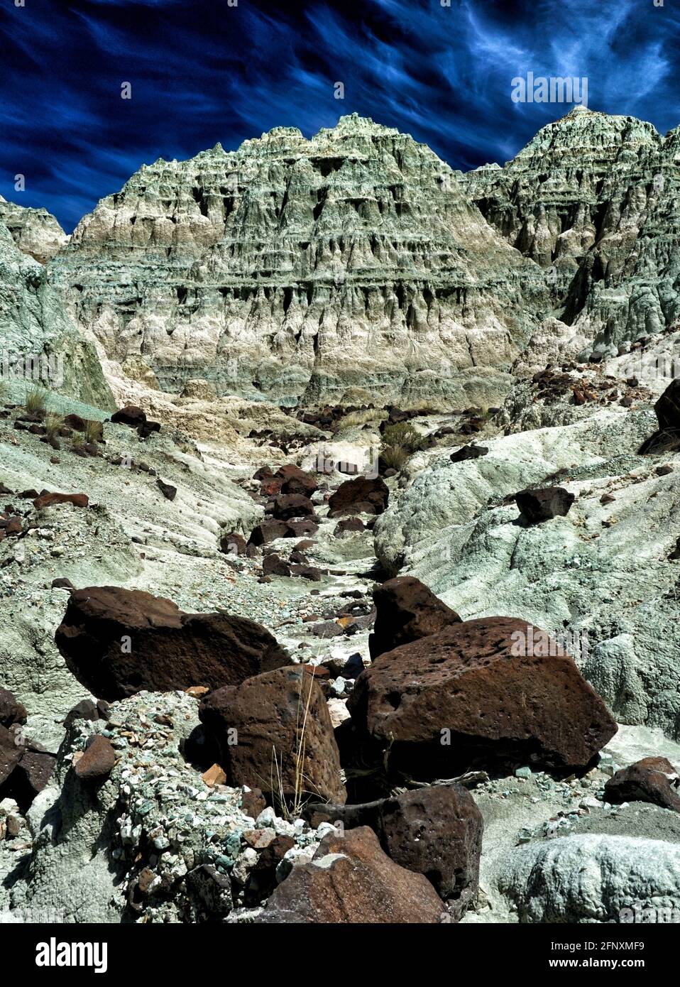 Sheep Rock Unit of John Day National Monument Stock Photo - Alamy