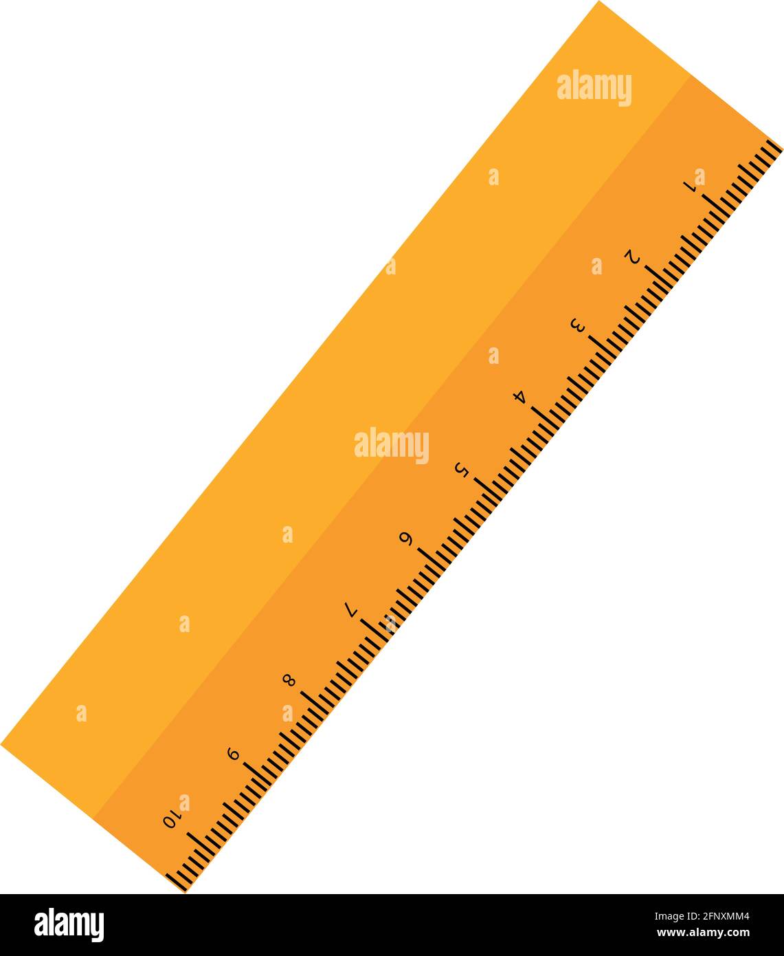 Isolated ruler icon School supplies Vector illustration Stock Vector ...