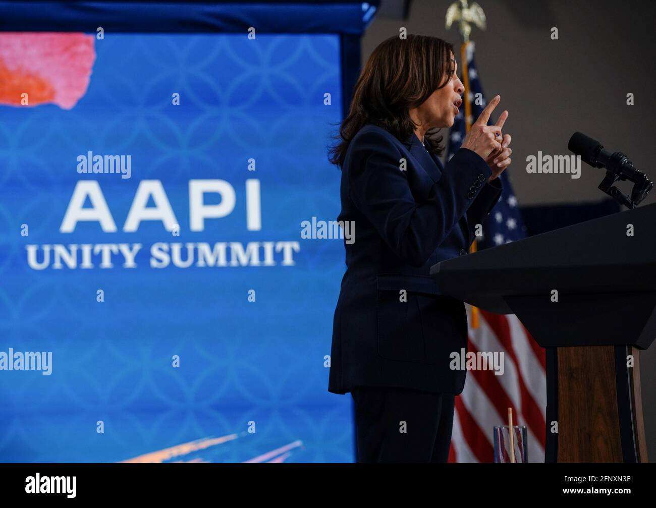 Vice President Kamala Harris speaks at the Asian Pacific American ...