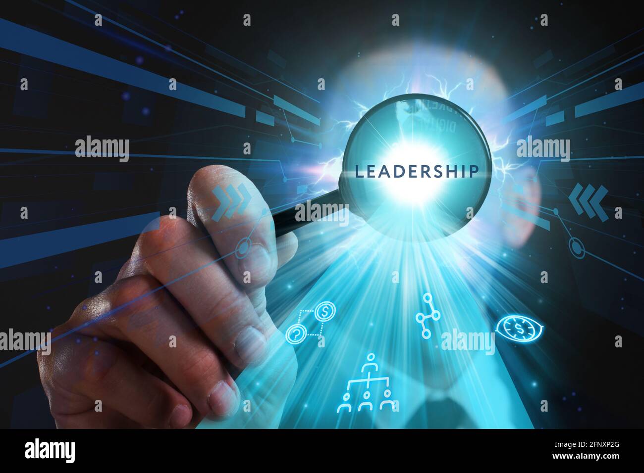 Technology future business leadership hi-res stock photography and ...