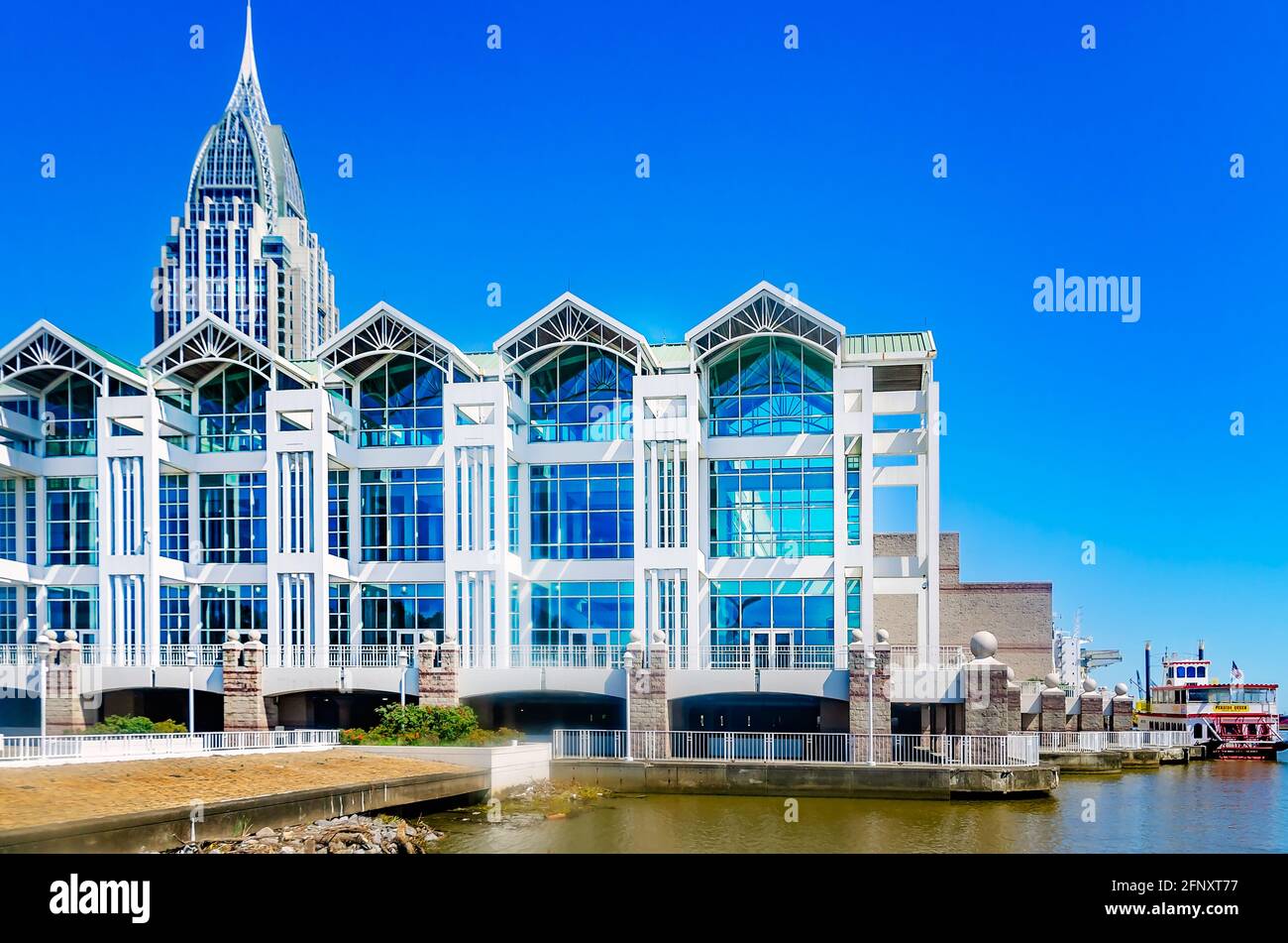 The Arthur R. Outlaw Mobile Convention Center is pictured, May 14, 2021 ...