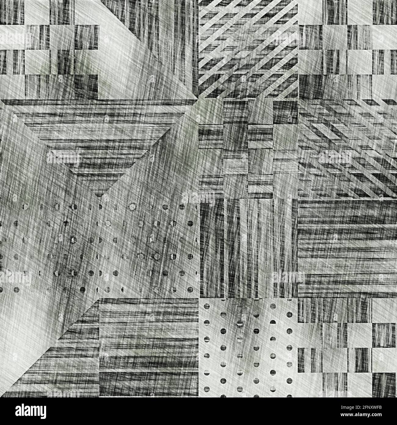 Seamless hand drawn pencil sketch pattern for surface print Stock Photo ...