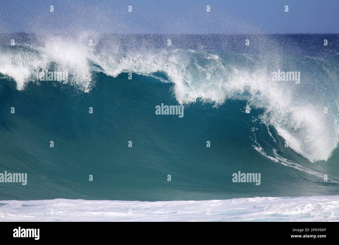 Pipe wave, Hawaii Stock Photo - Alamy