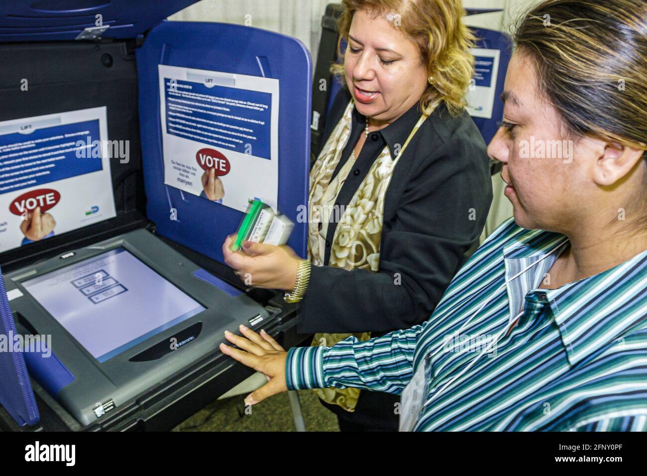 Miami Florida,Sheraton Convention Center centre,electronic voting ...