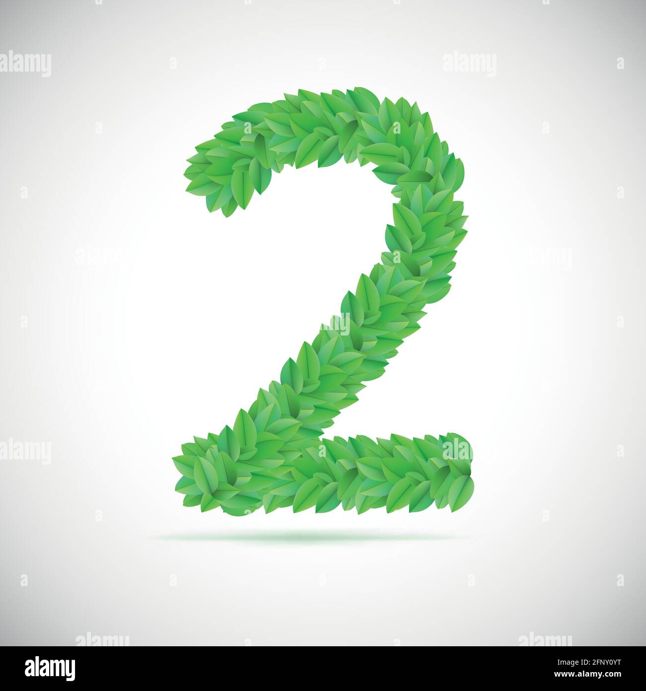 Green numbers environment Stock Vector Images - Alamy