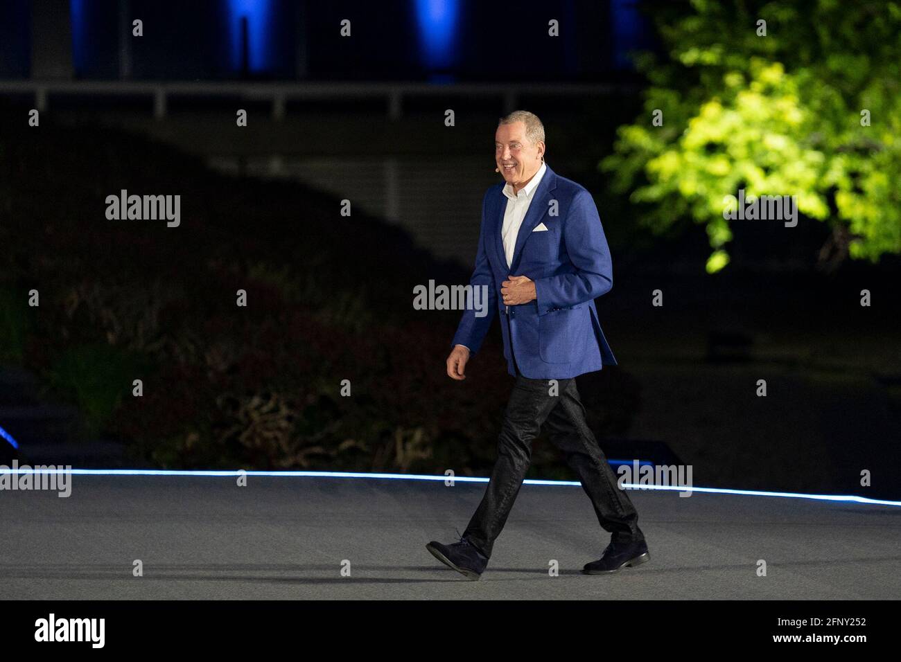 Ford Motor Company executive chairman Bill Ford speaks at an event to ...