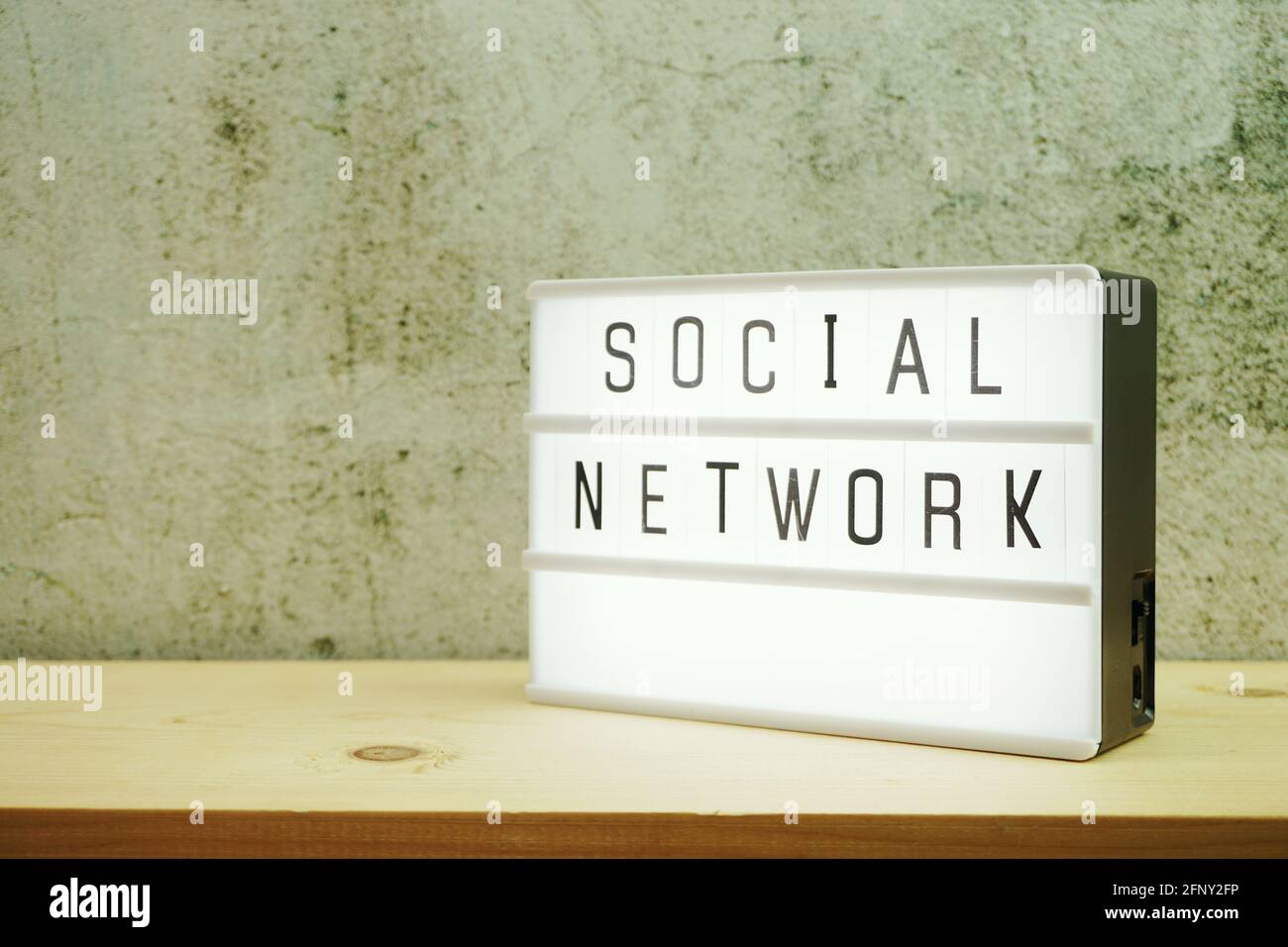 Social and media and word hi-res stock photography and images - Alamy